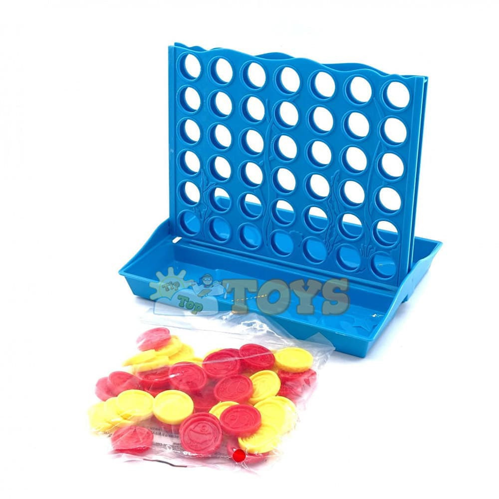 Strategy game Four in a row - Line Up 4 #707 board game TipTopTOYS ...