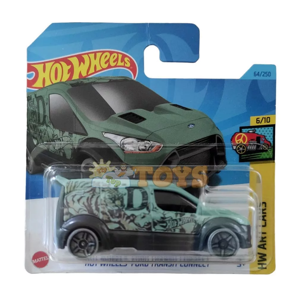 Hot Wheels Diecast Ford Transit Connect HKK18 Mattel Hot Wheels - TOY ...